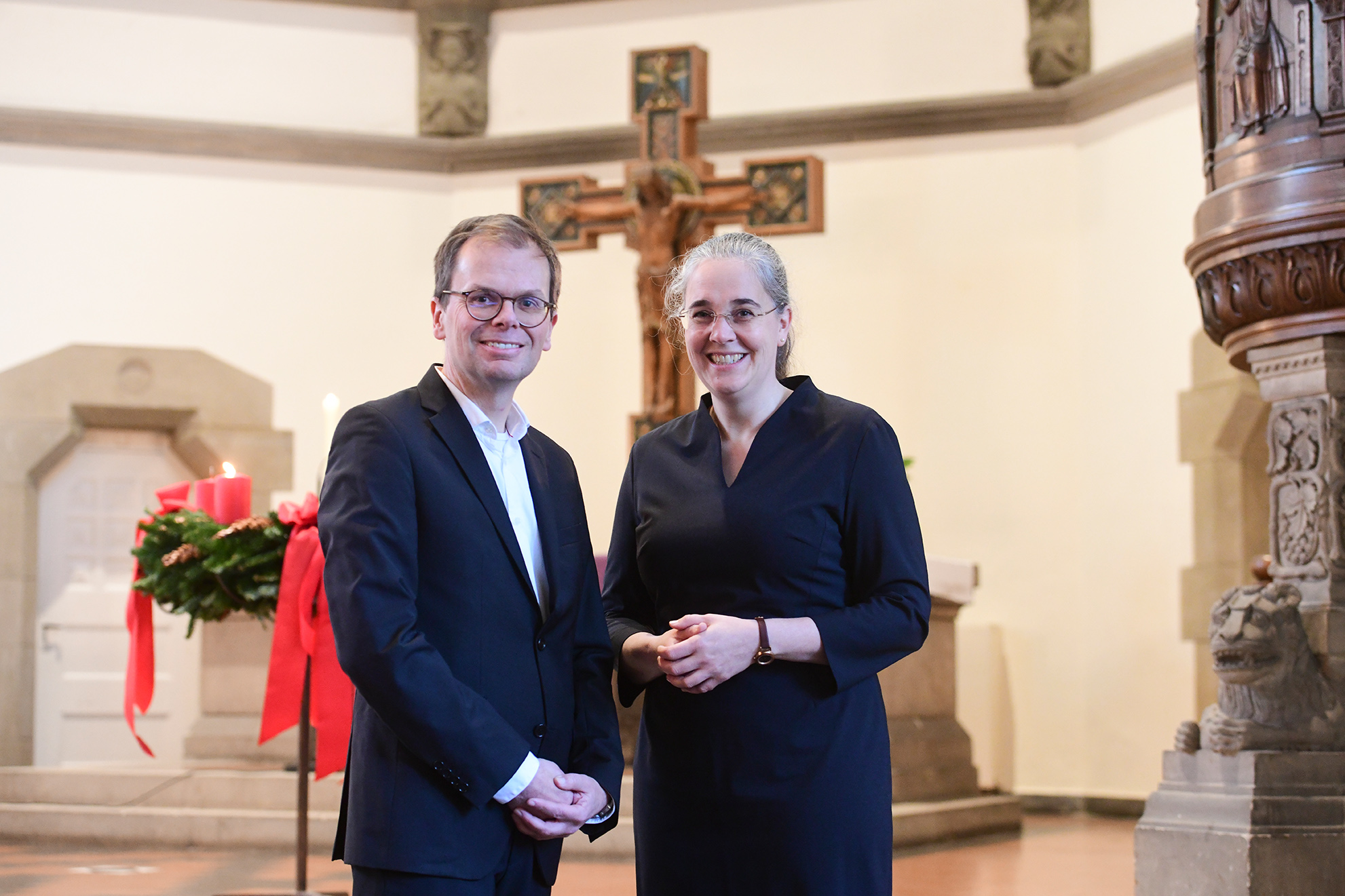 Dr. Rebekka und Dr. Christian Brouwer als Superintendenten in Hannover eingeführt