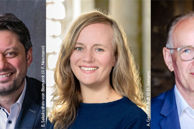 Podiumsgespräch über religiöse Orte in der Villa Seligmann